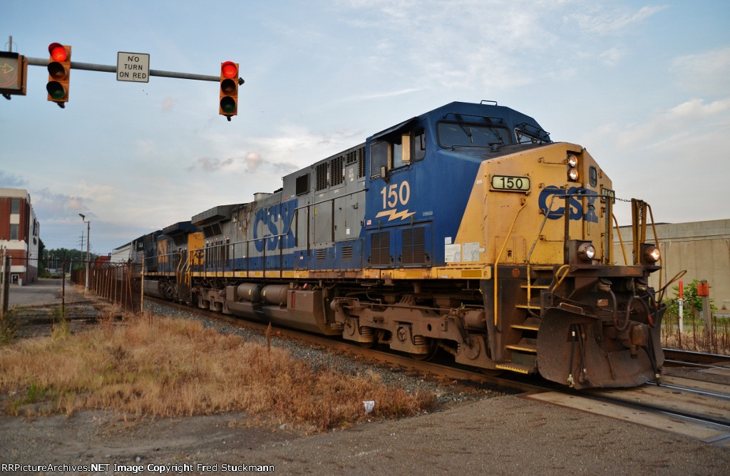 CSX 150 at Broad Blvd. east.